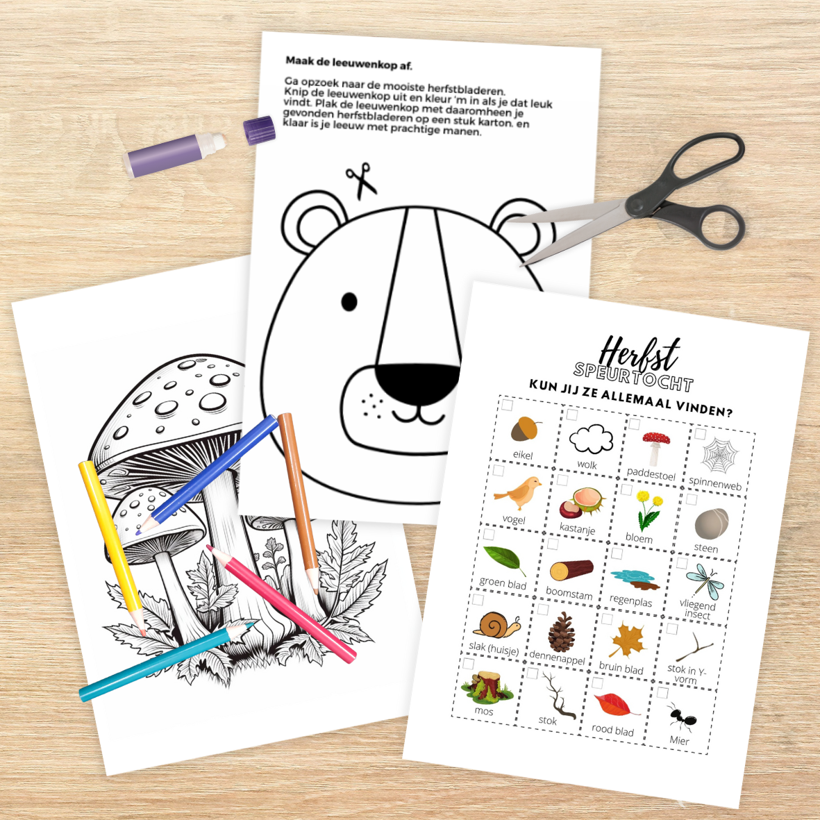 TEKENEN, KNUTSELEN EN MEER – Studio Lok